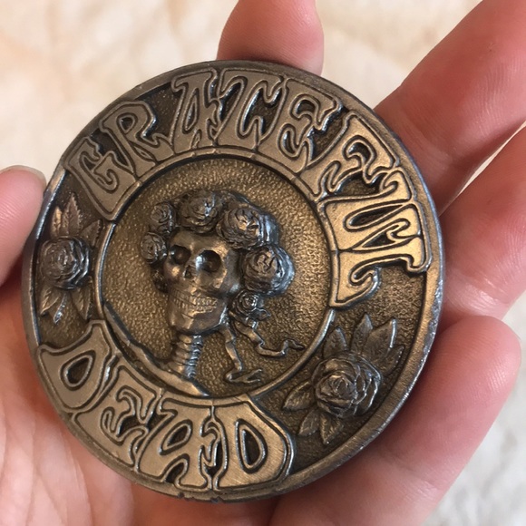 Grateful Dead | Accessories | Grateful Dead Bertha Skull Roses L20 978 ...